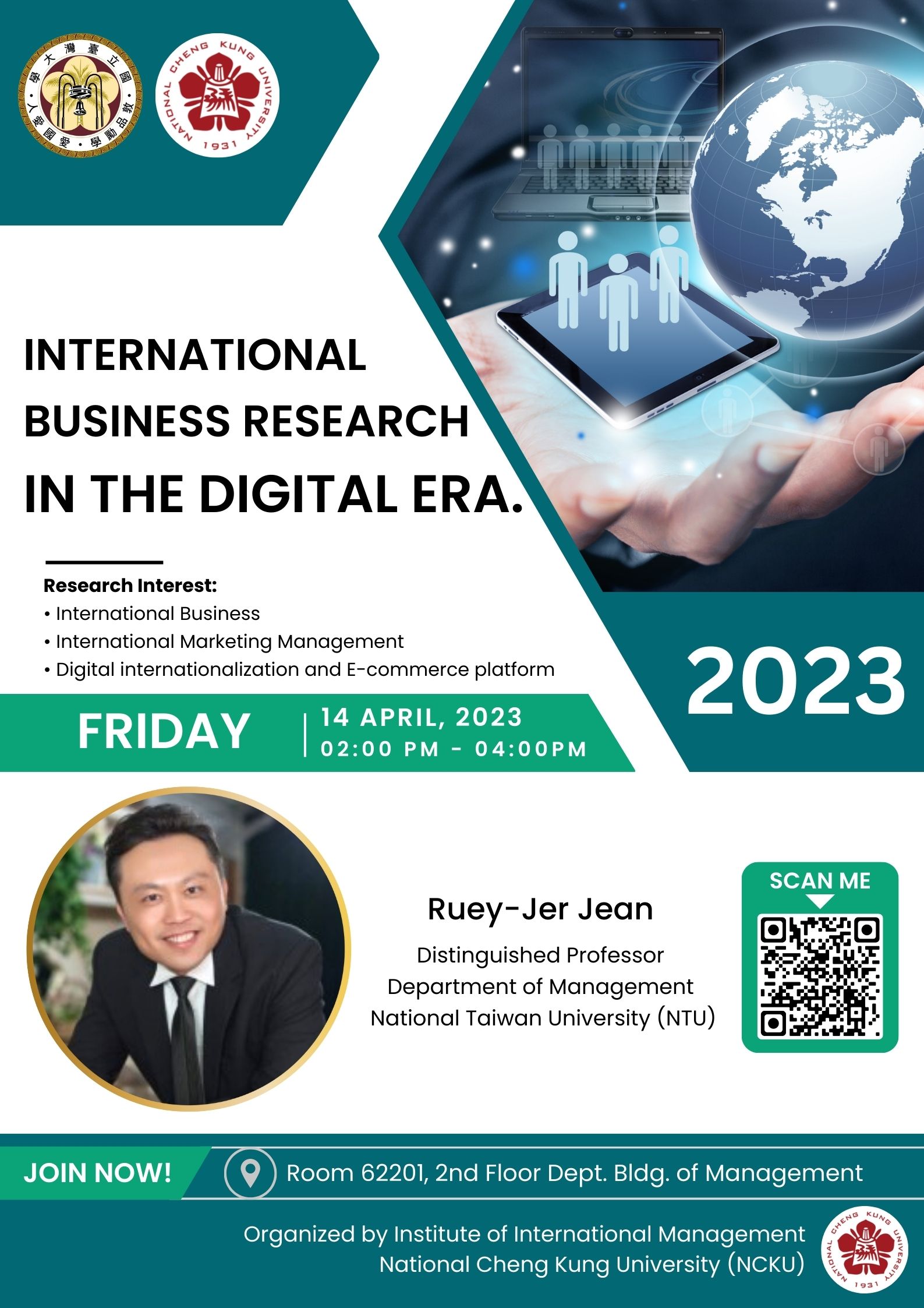 【Speech】 International Business Research in the Digital Era-Institute ...